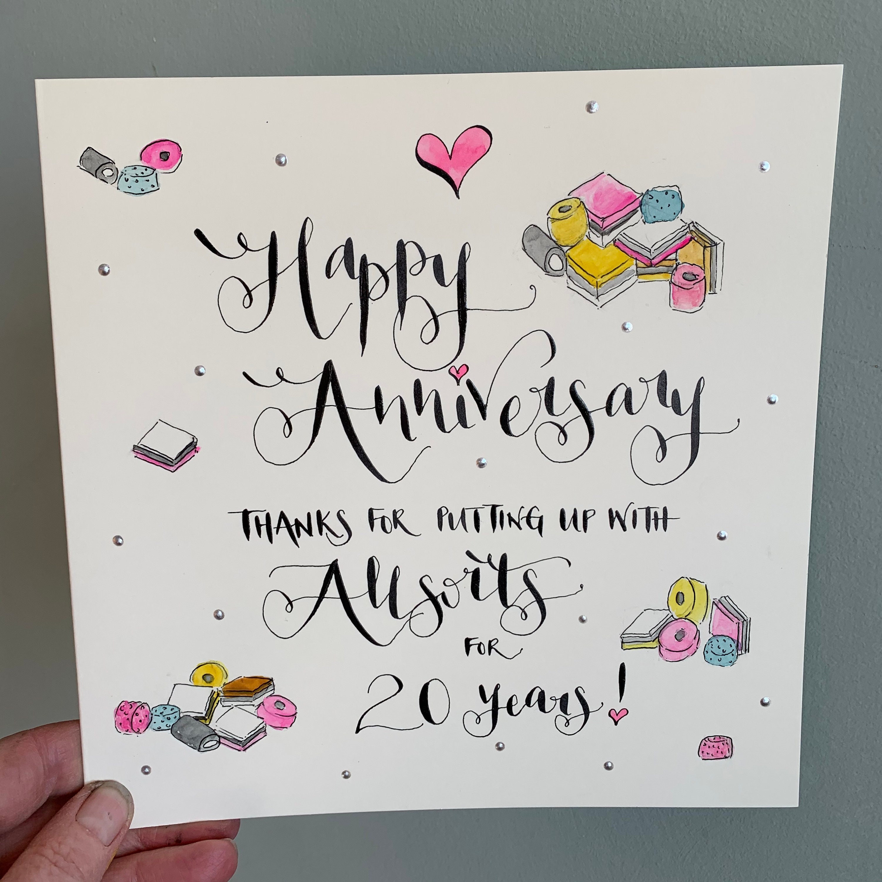BESPOKE CARDS/ Custom Anniversary Cards/ Personalised Birthday - Etsy UK