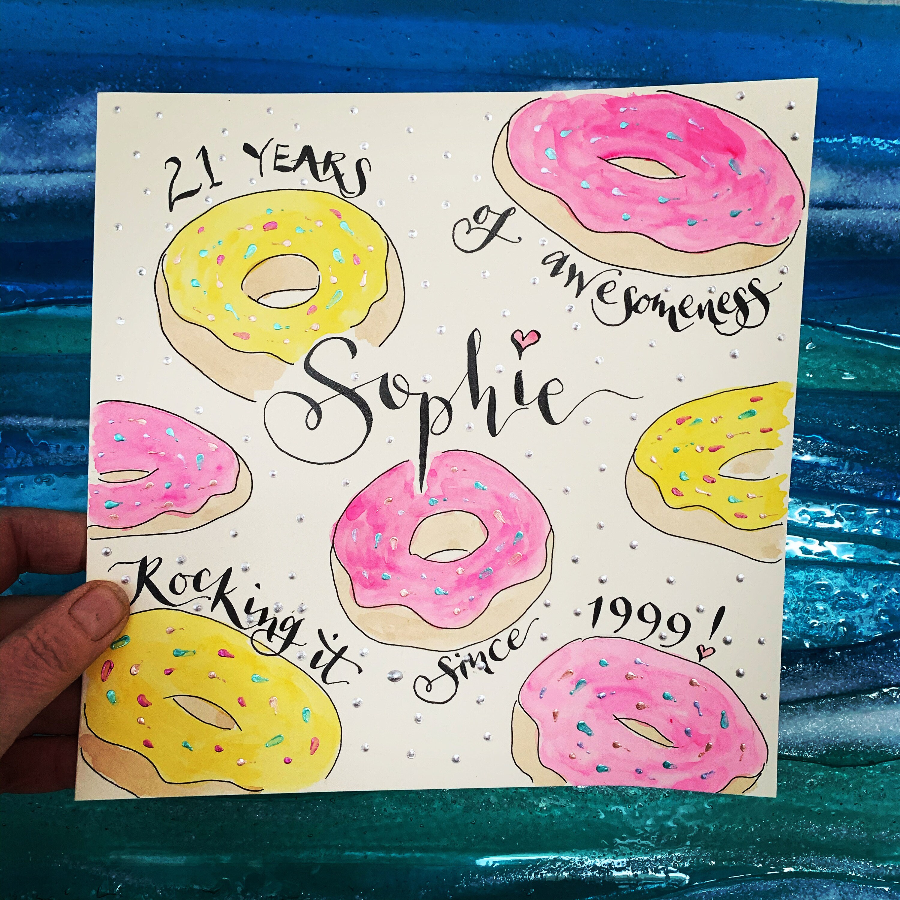 BESPOKE CARDS/ Custom Anniversary Cards/ Personalised Birthday | Etsy UK