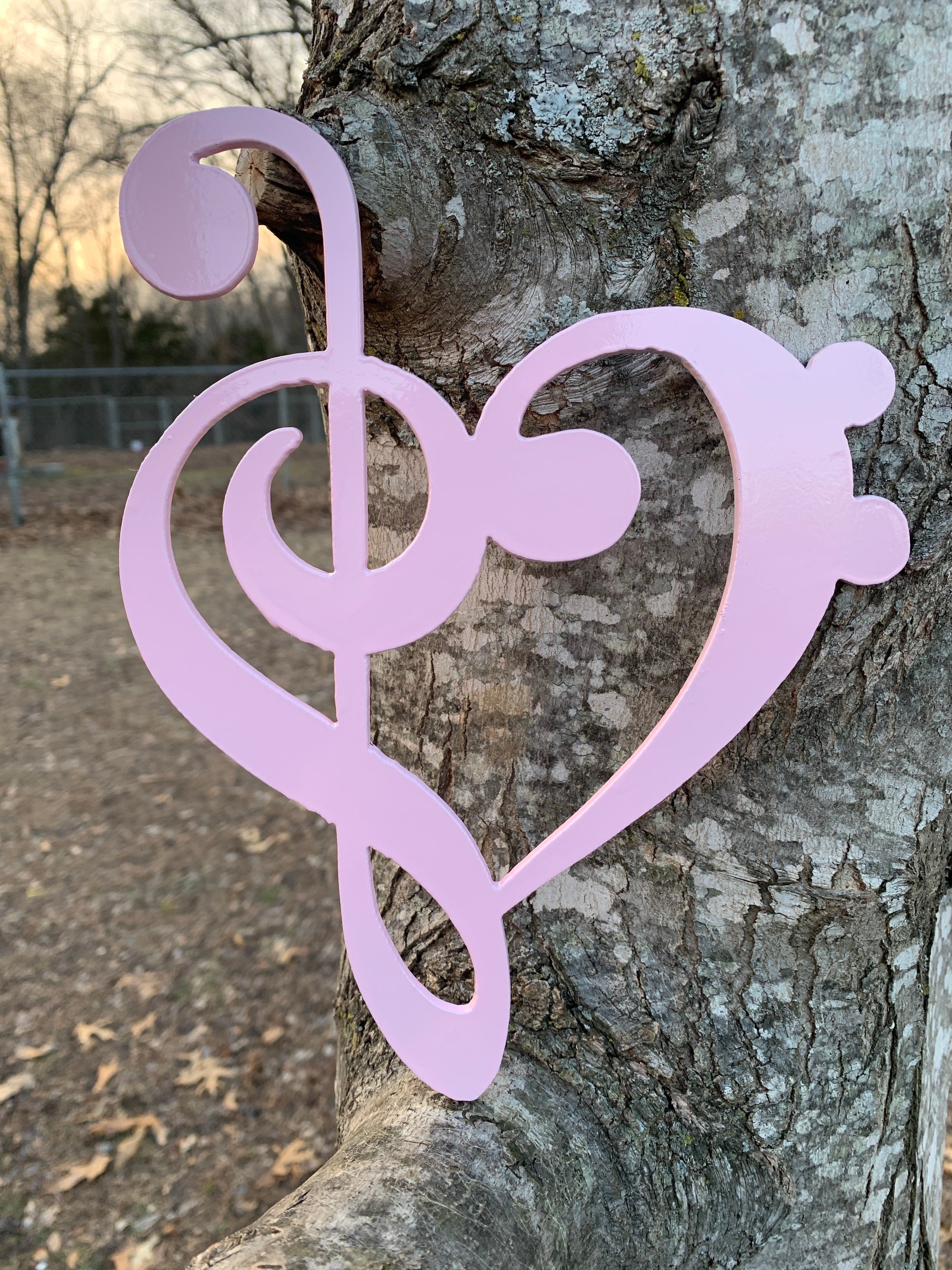 Bass Clef Heart