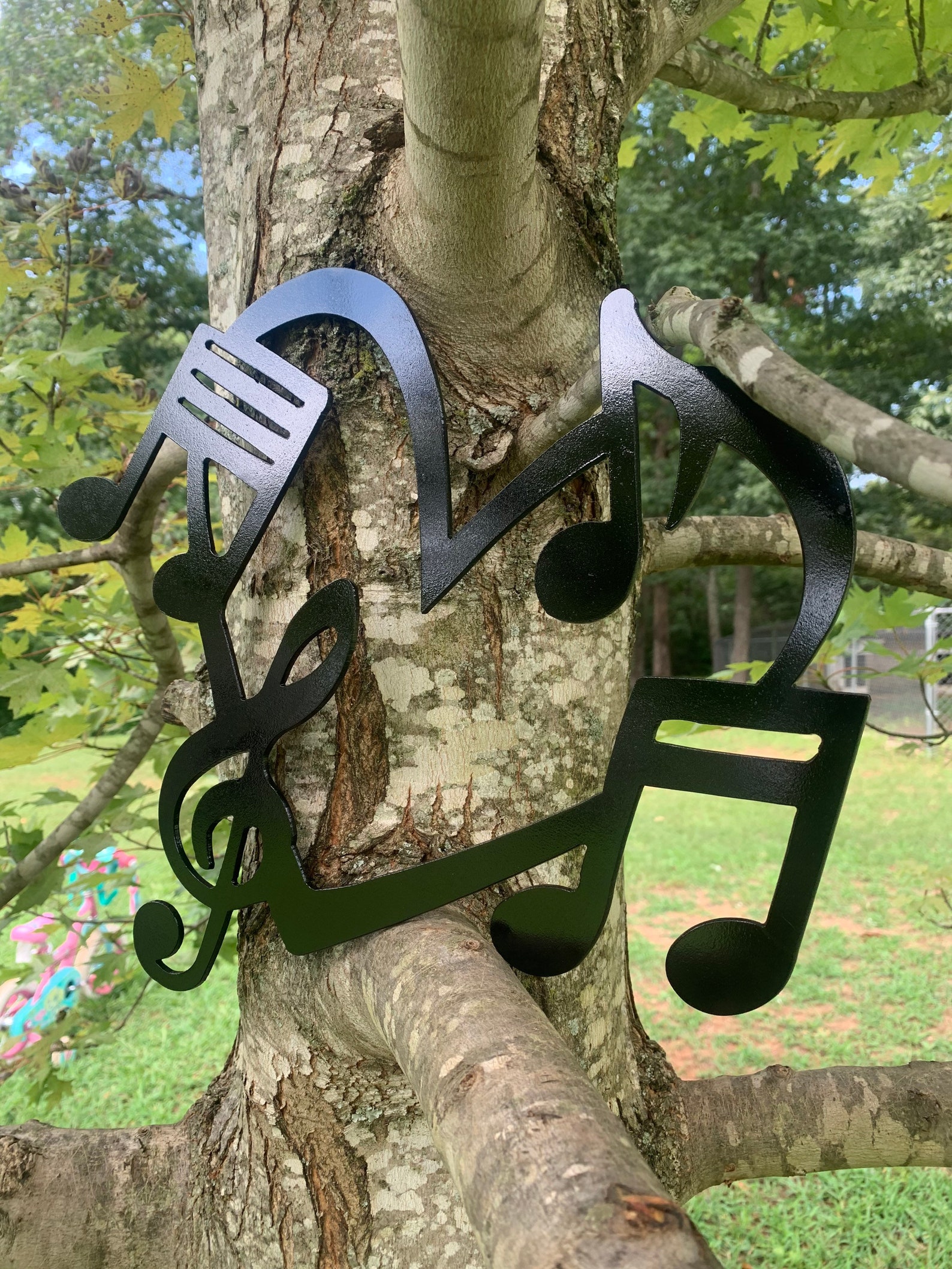 Heart Decor Music Symbol Music Note Home Decor Metal - Etsy