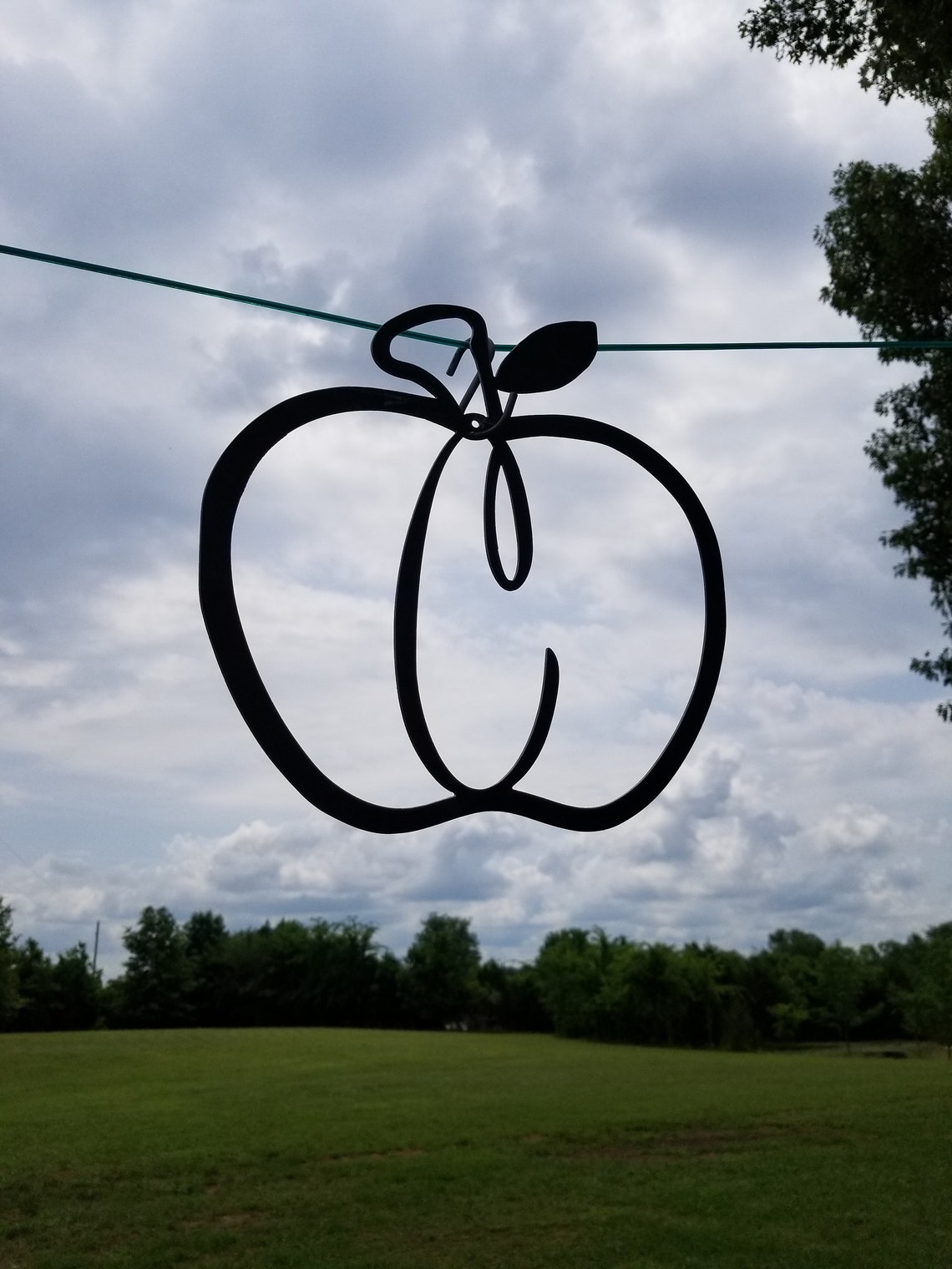 Metal Apple Sign Teacher Gift Classroom Decor Home Decor - Etsy