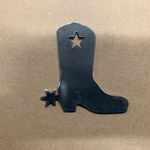 Metal Cowboy Boot, Christmas Ornament, Western Decor, Christmas Decor ...