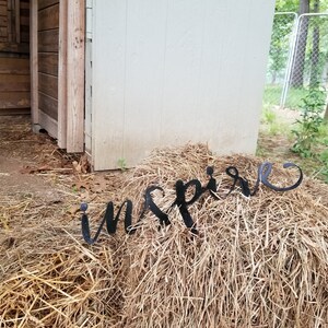 Custom Metal Words Wall Decor Metal Word Art Home Decor - Etsy