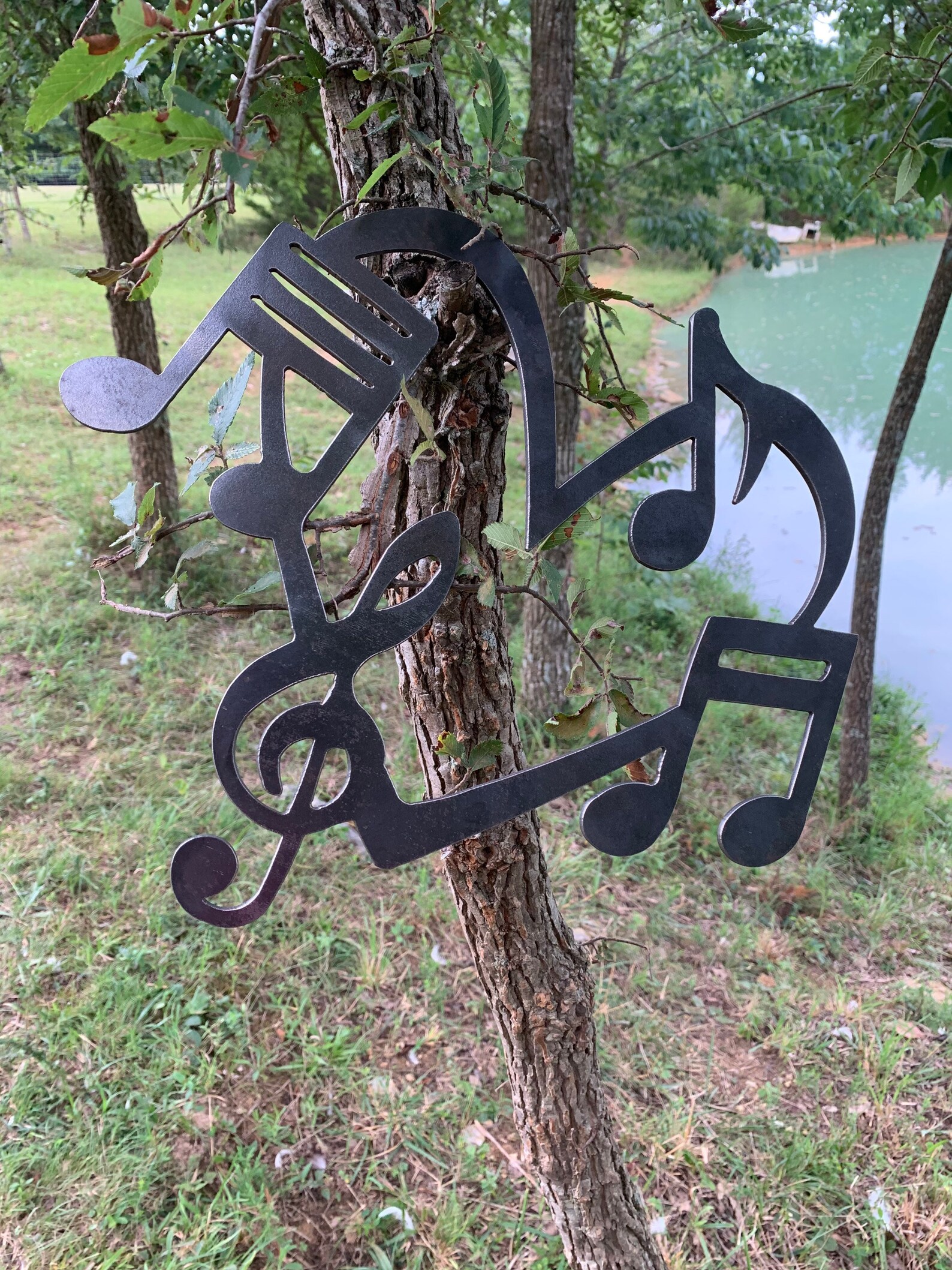 Heart Decor Music Symbol Music Note Home Decor Metal - Etsy