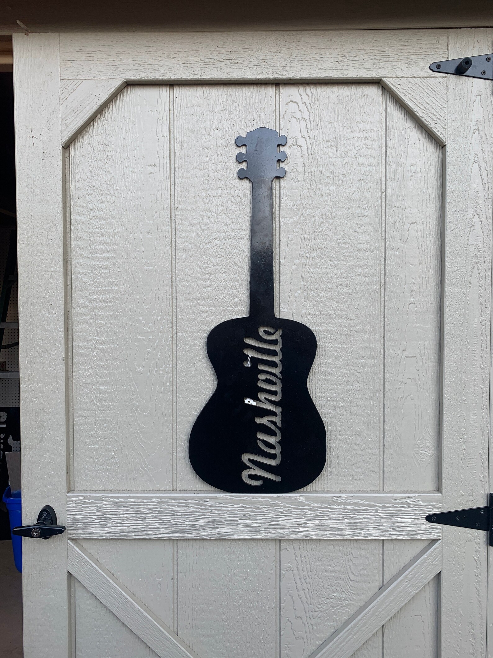 Metal Guitar Sign New Home Housewarming Gift DIY Gift for | Etsy