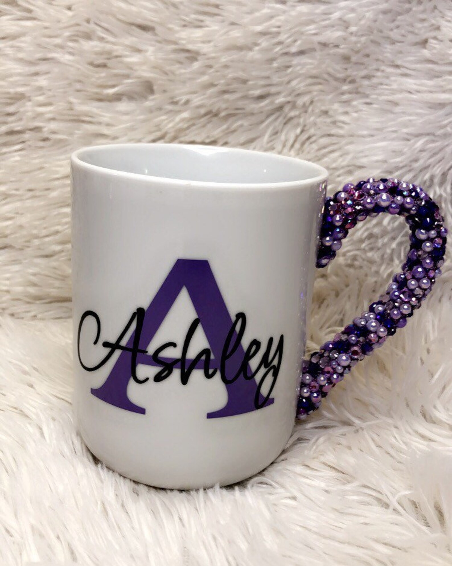 Personalized Mugs/ Bling Handle/ Gifts/ - Etsy