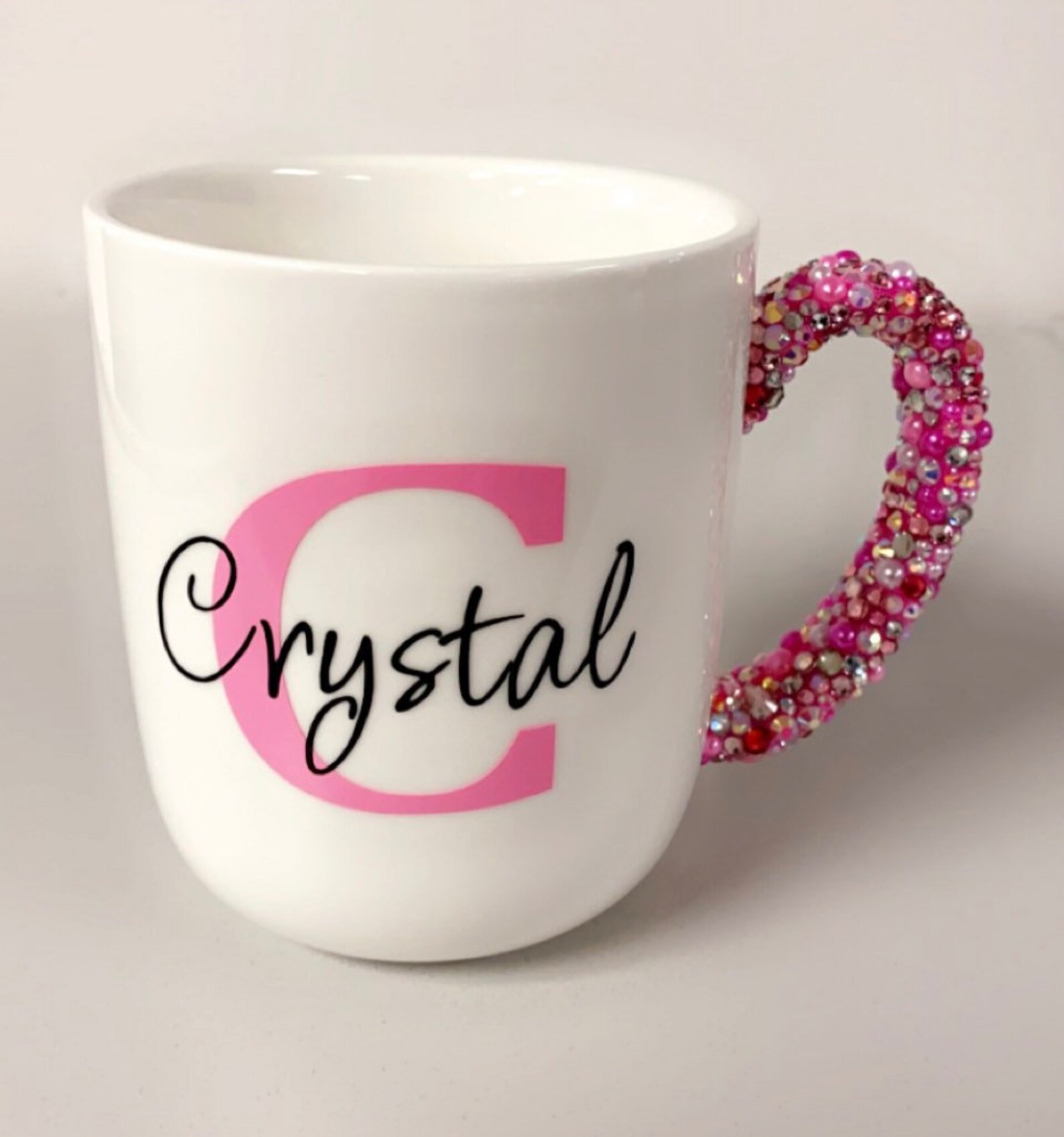 Personalized Mugs/ Bling Handle/ Gifts/ - Etsy