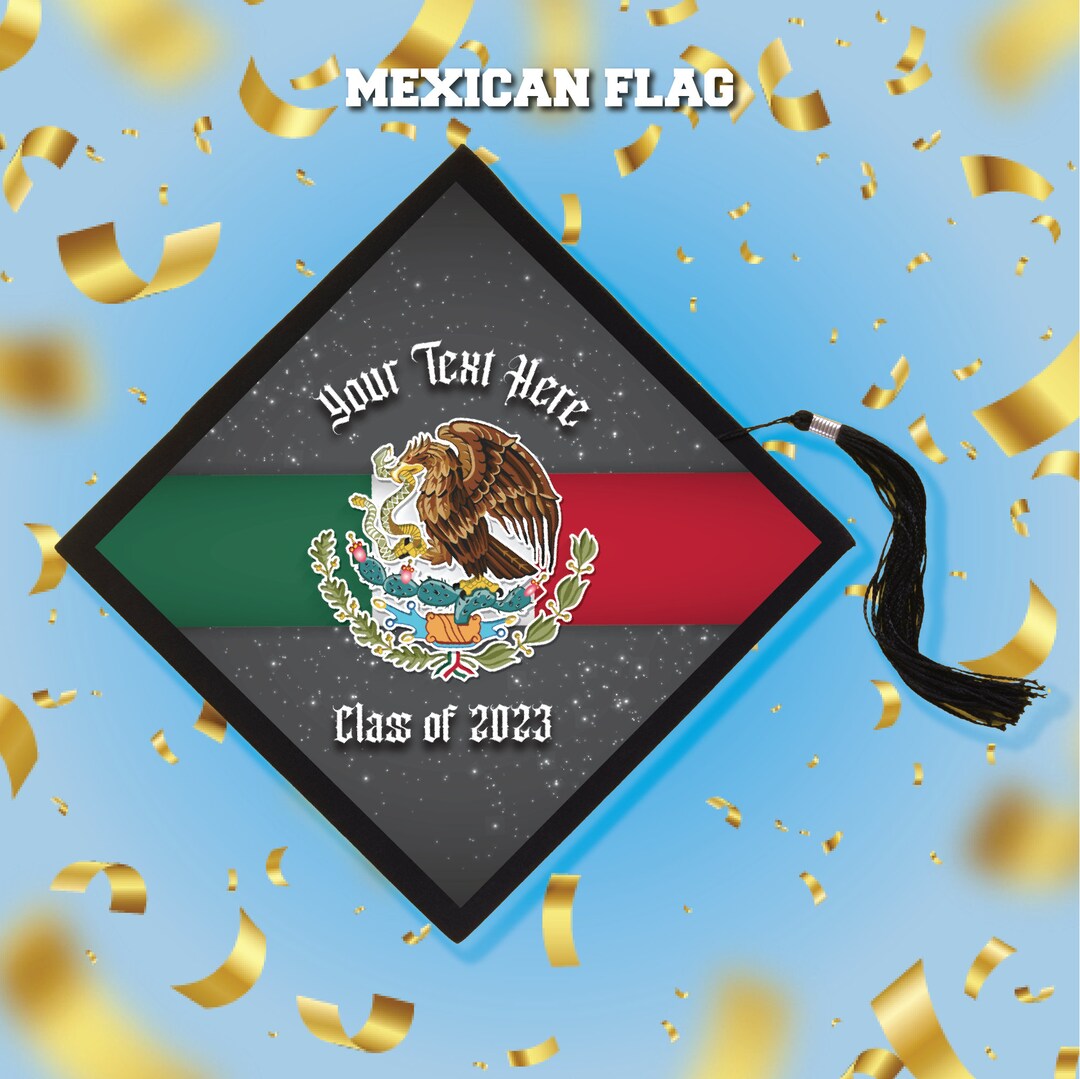 Grad Fabric Topper Mexican Flag Theme - Etsy