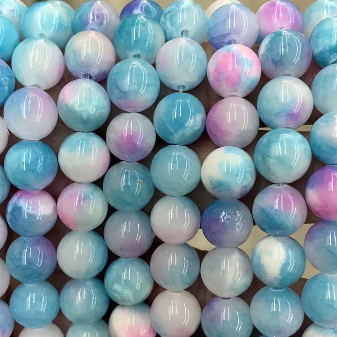 AA Very Special Rainbow Persian Jade Beads Gemstone 4mm 6mm 8mm 10mm ...