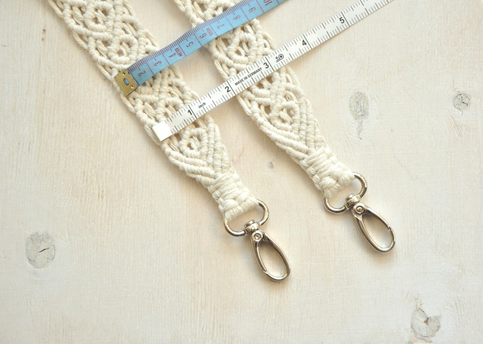 Macrame off White Camera Strap Woven Natural Cotton Rope - Etsy