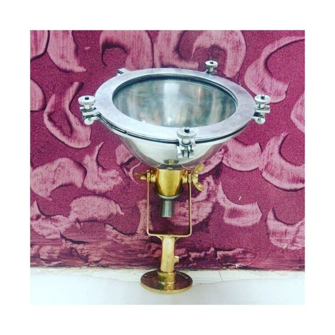 1 Piece of Solid Aluminum & Brass Marine Replica Pendant/hanging Cargo ...