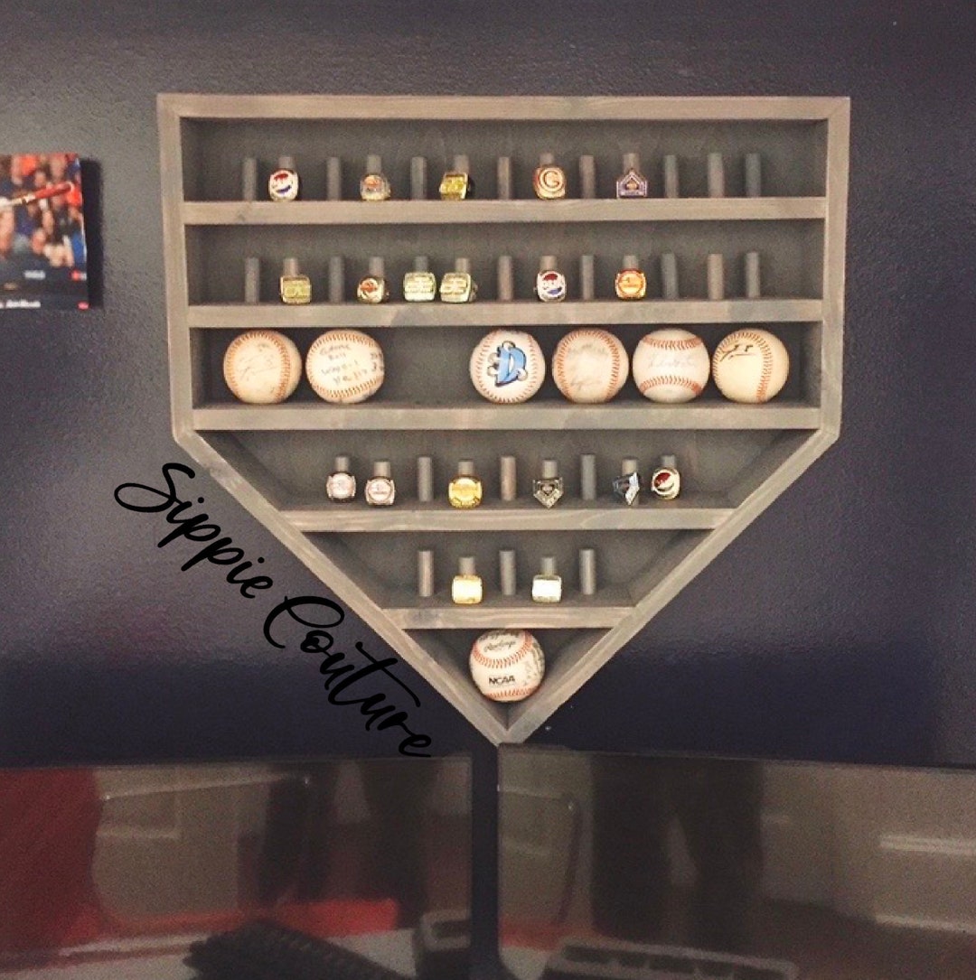 LARGE Baseball Display Case and Gameball And/or Championship Ring ...