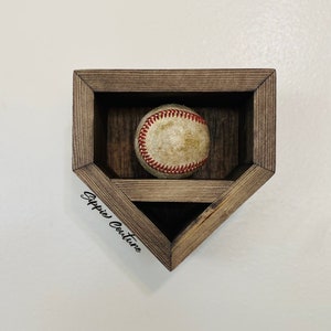 Home Run Game Ball Display Case Baseball Case - Etsy