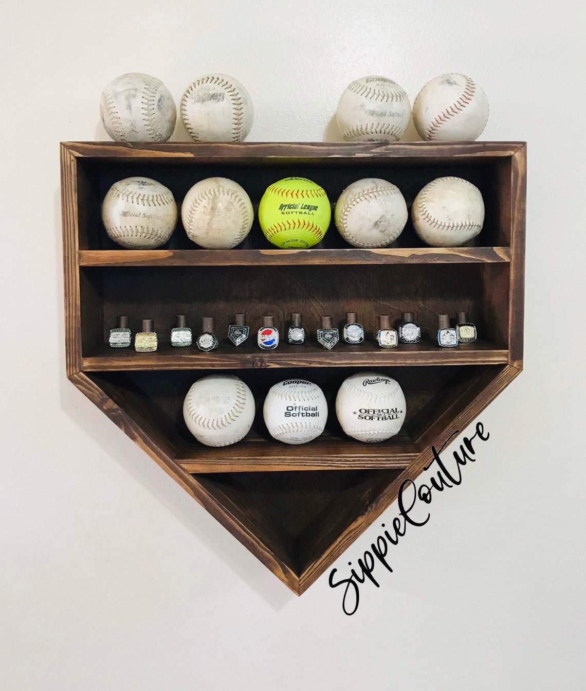 Softball Display Case - Etsy
