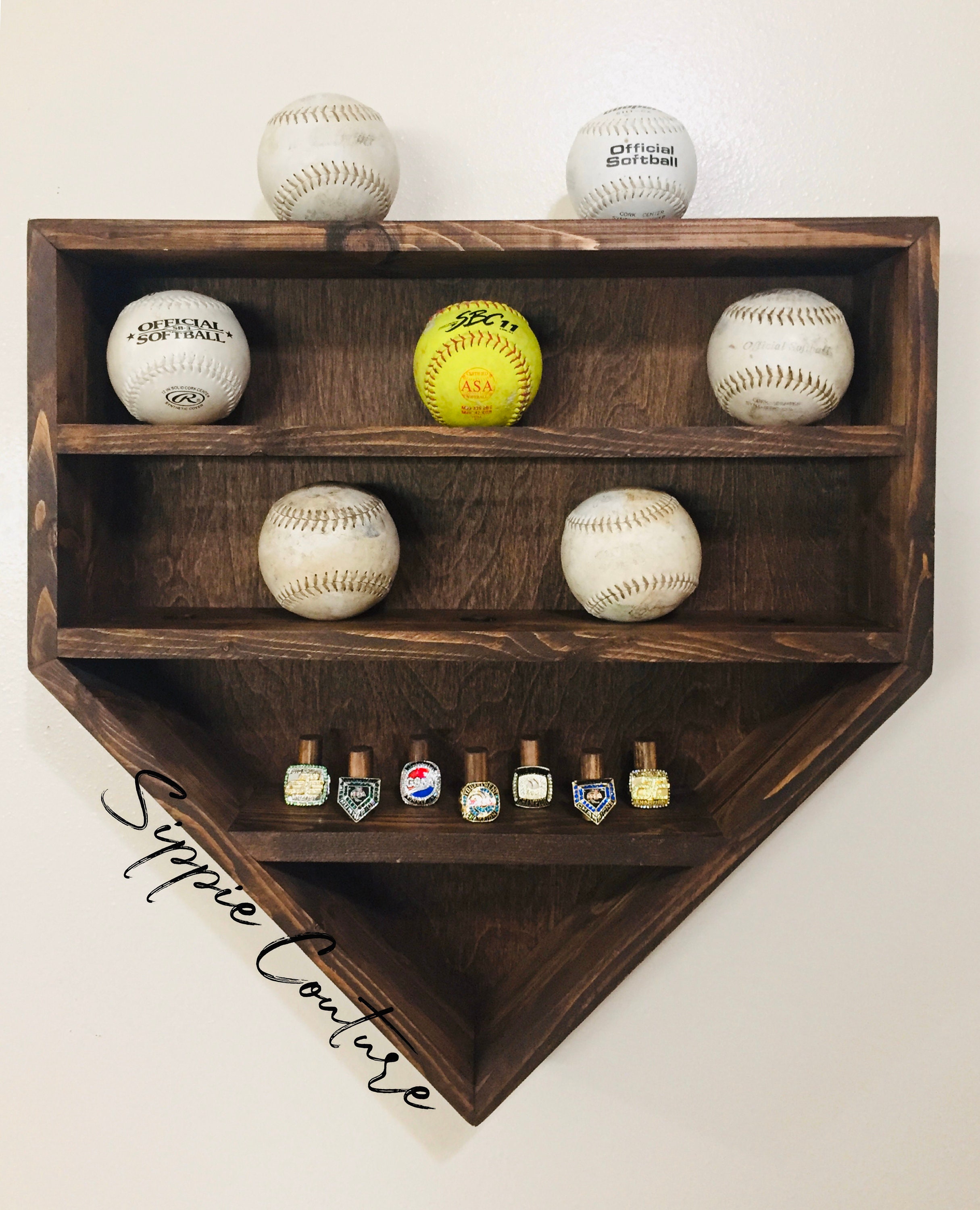 Softball Display Case - Etsy