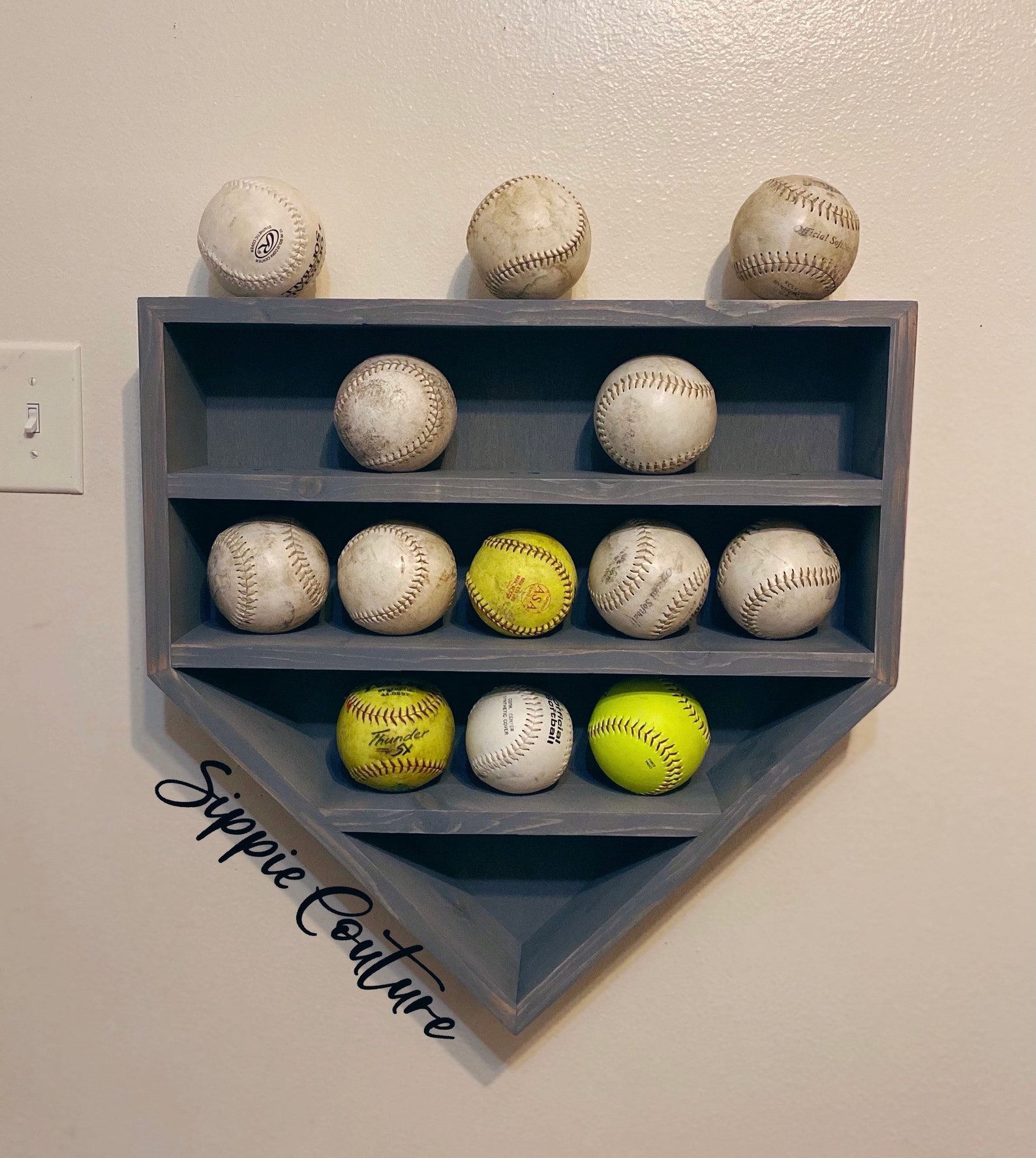 Softball Display Case - Etsy