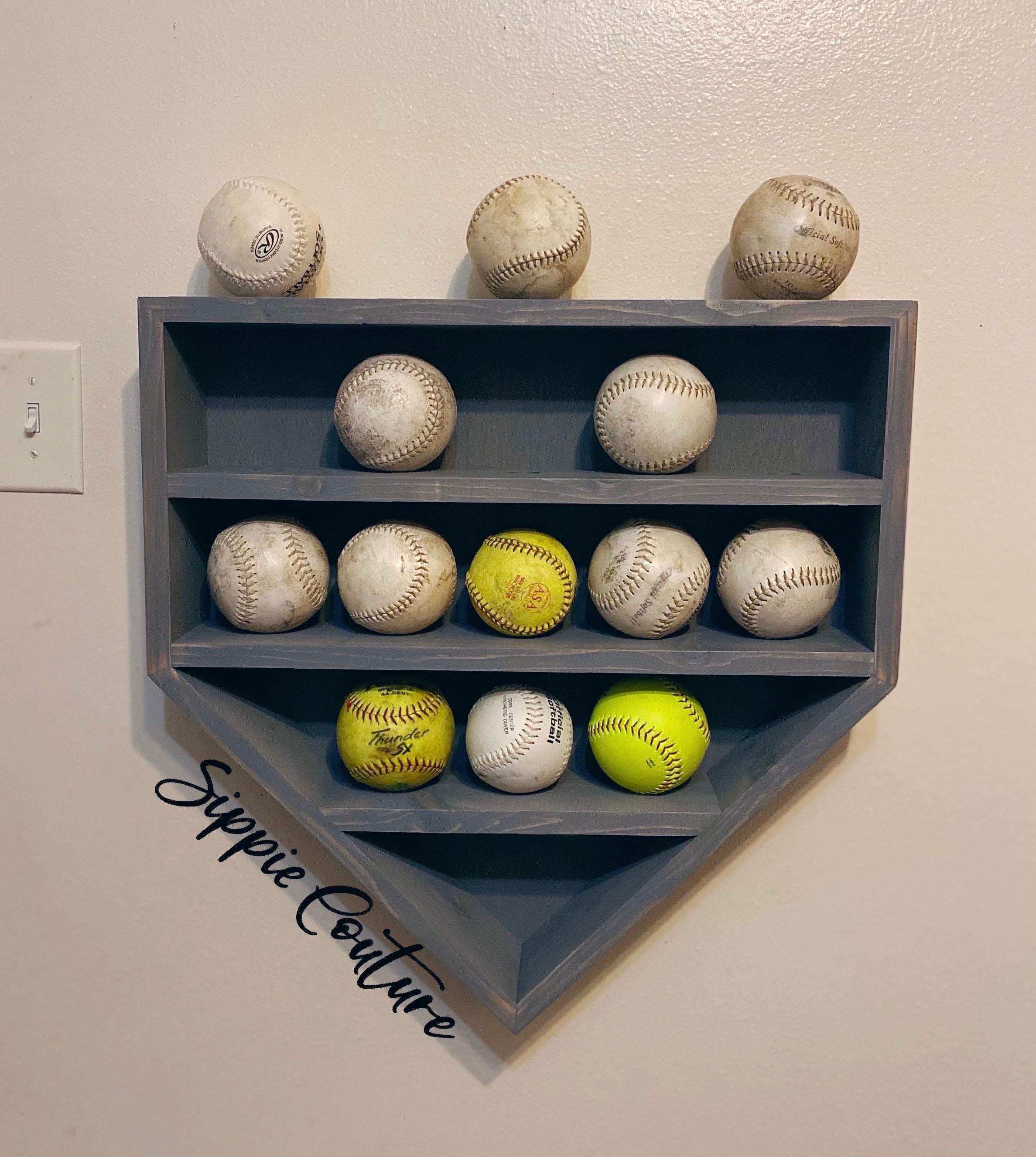 Softball Display Case - Etsy