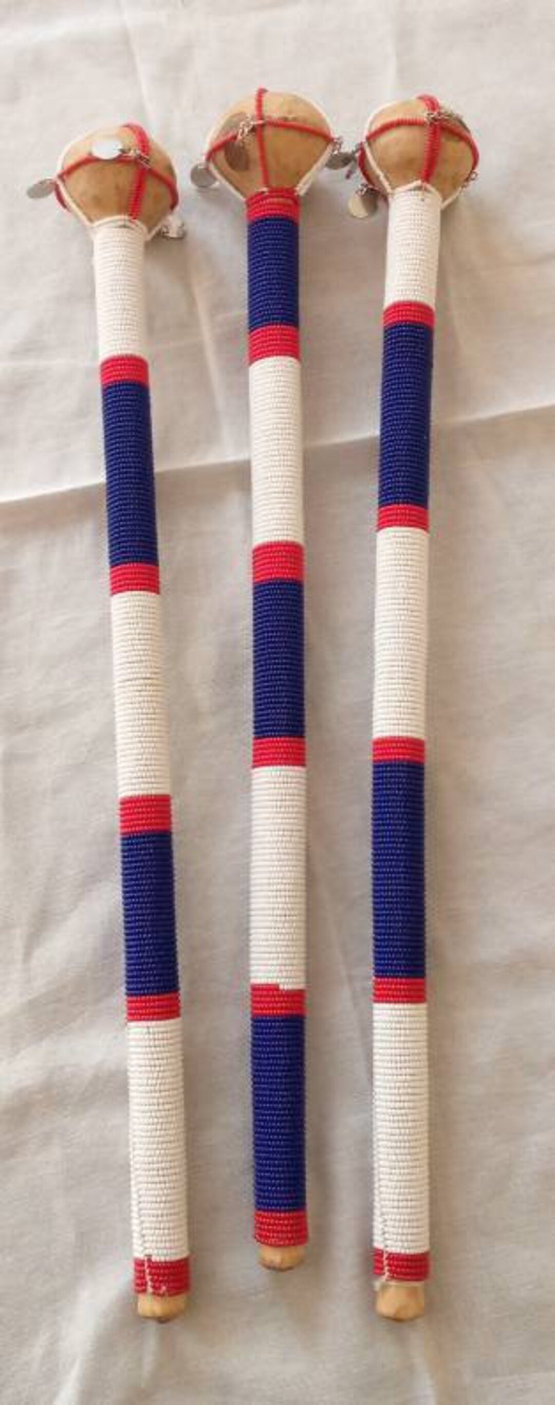 Wholesale Maasai Beads Rungu, Men Wood Stick, Beaded Stick - Etsy