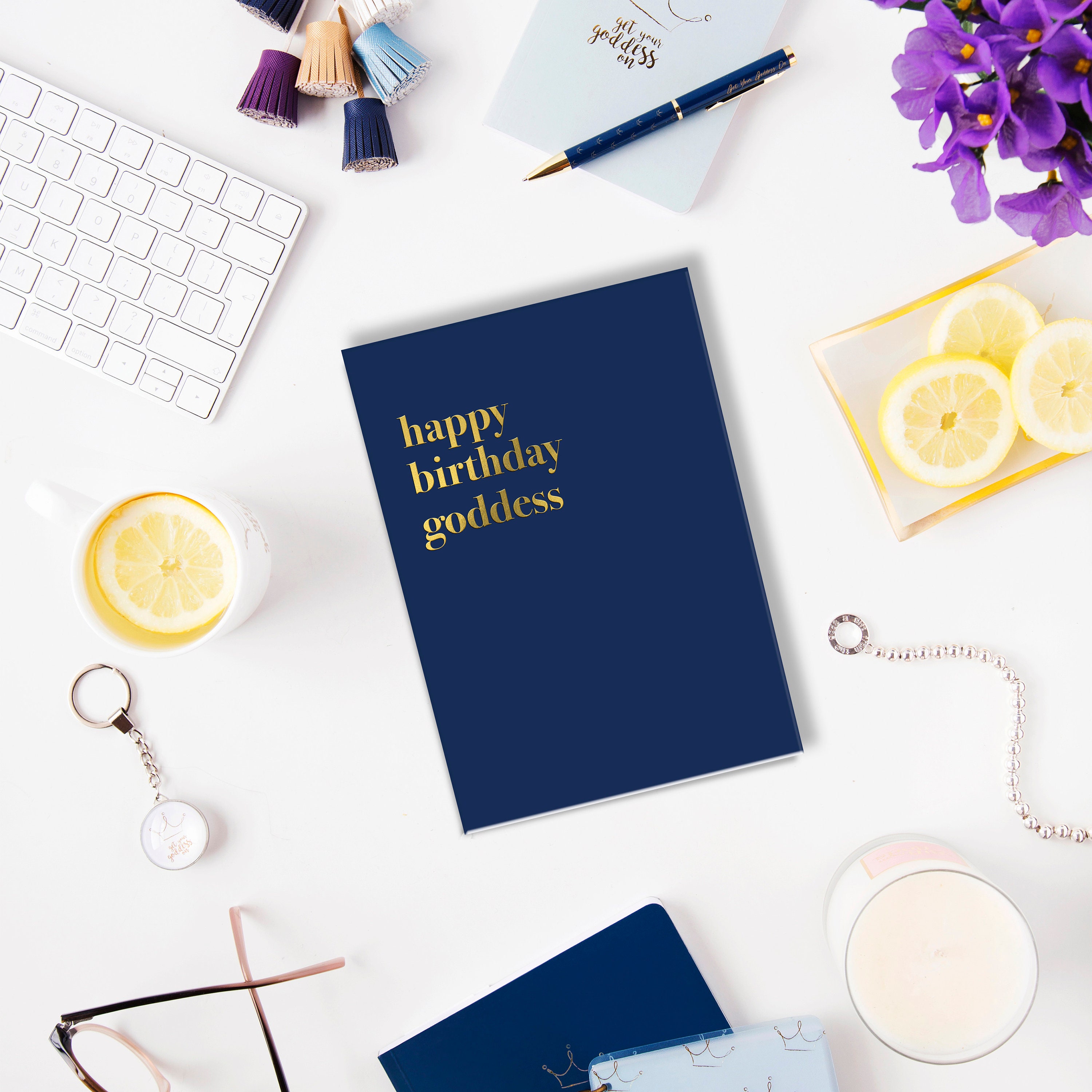 Happy Birthday Goddess Card | Goddess Card | Birthday Card | Typography ...