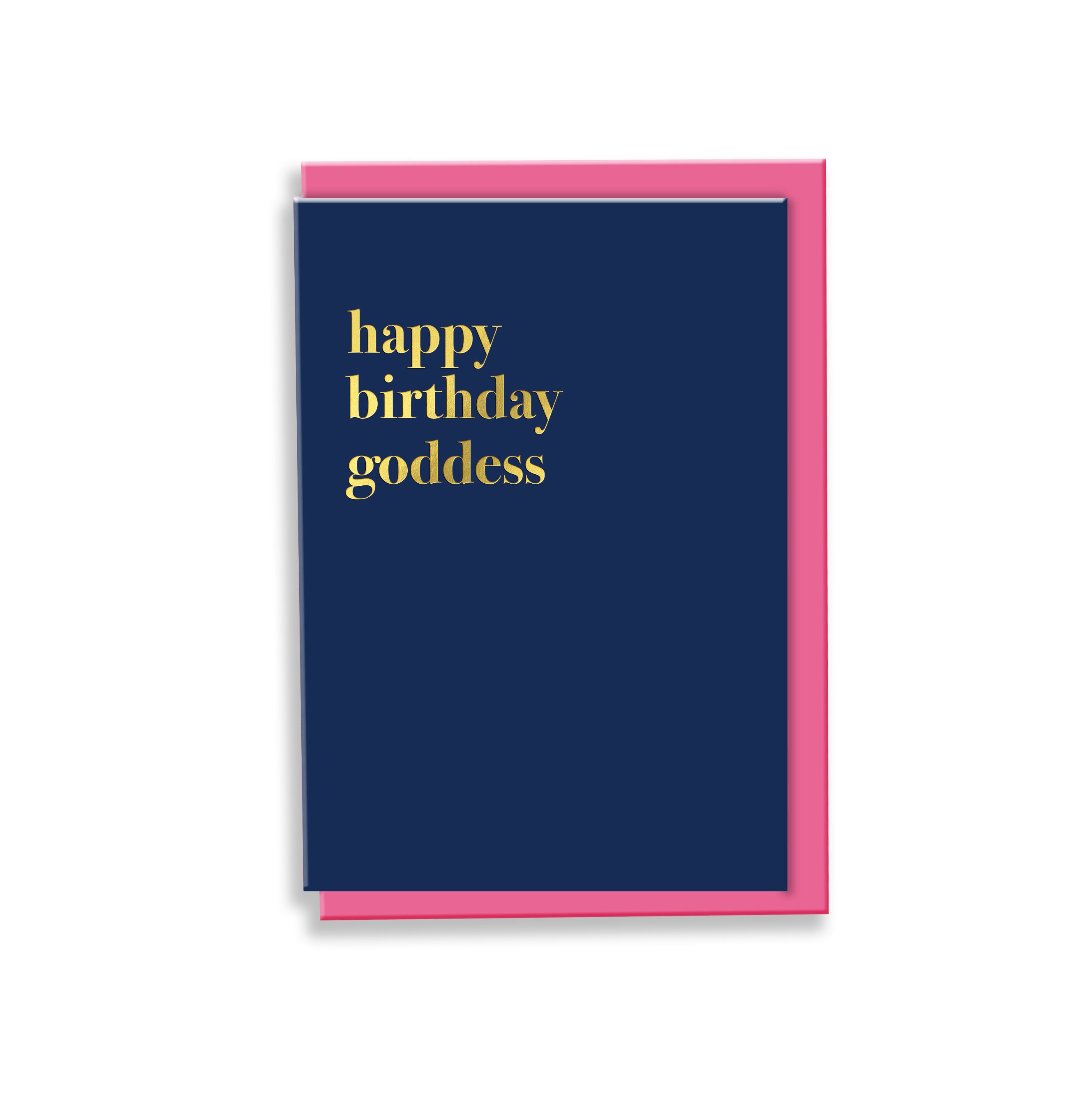 Happy Birthday Goddess Card | Goddess Card | Birthday Card | Typography ...