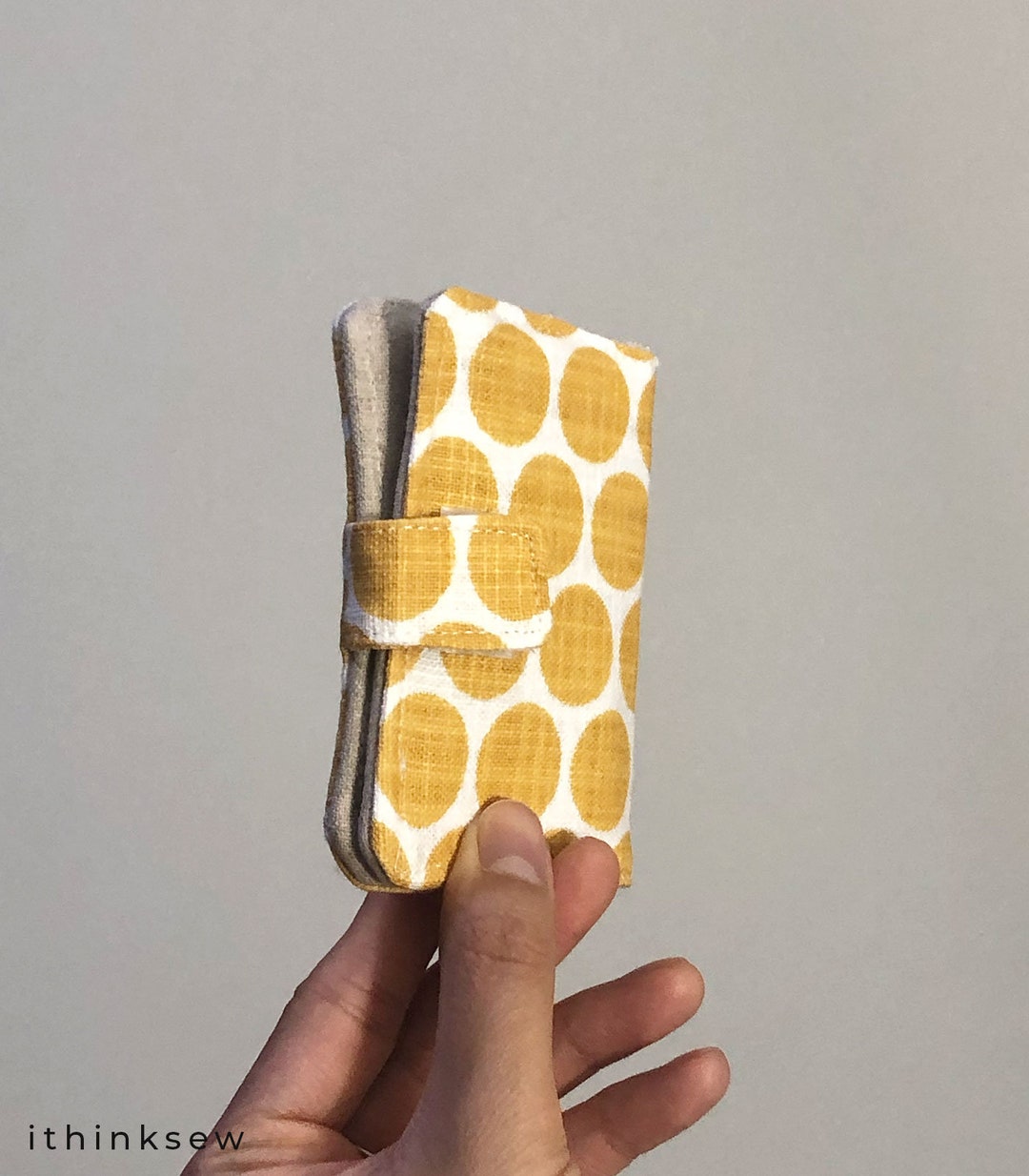 Simple Card Wallet PDF Sewing Pattern With Video Tutorial - Etsy