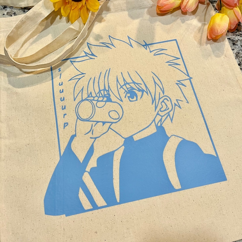 Anime Tote Bag - Etsy