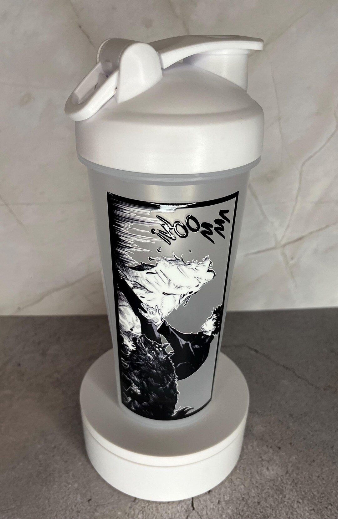 Hand Made Protein Shaker for Gym Lover Anime Merchandise - Etsy