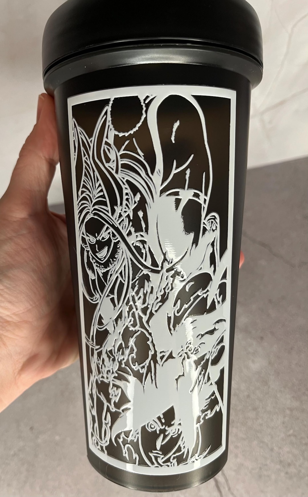 Anime Blender Bottle Anime Blender Bottle Gift Idea for Gym Lover ...