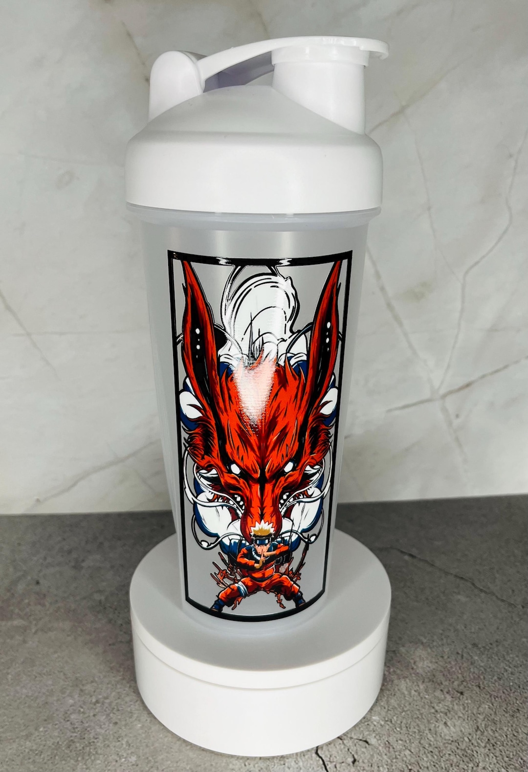 Custom Made Blender Bottle Anime Blender Bottle Gift Idea for Gym Lover ...