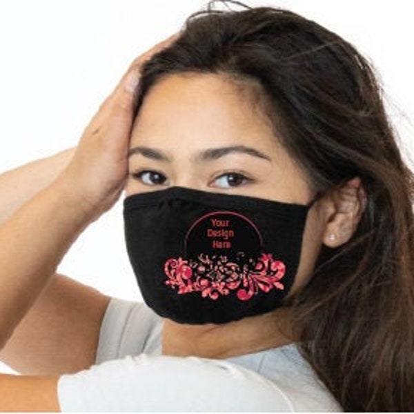 Custom Face Mask - Etsy