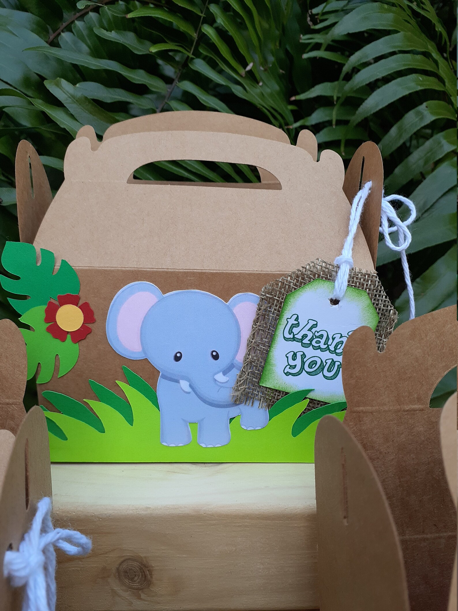 Set of 12 Favor Boxes to Safari Themed Birthday Party. - Etsy