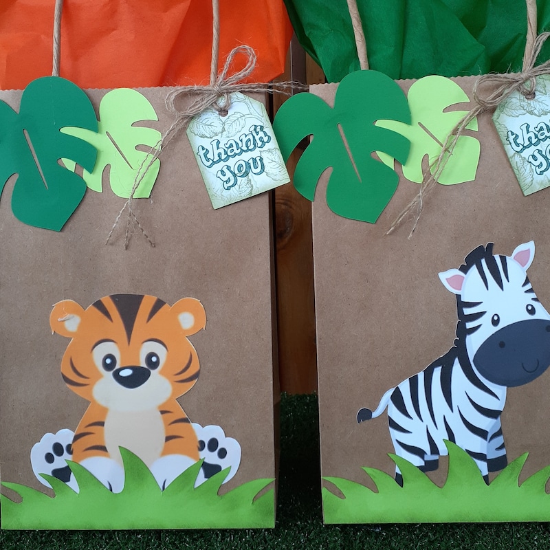 Jungle Theme Party Bag - Etsy