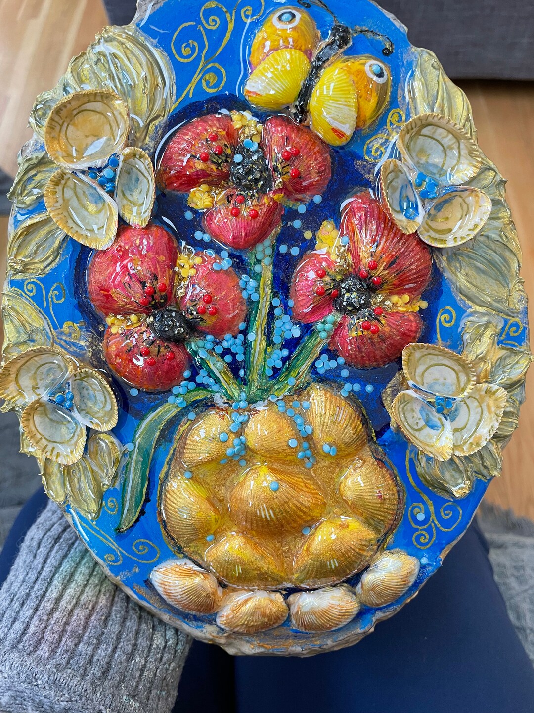 Resin Seashells Flowers-valentines - Etsy