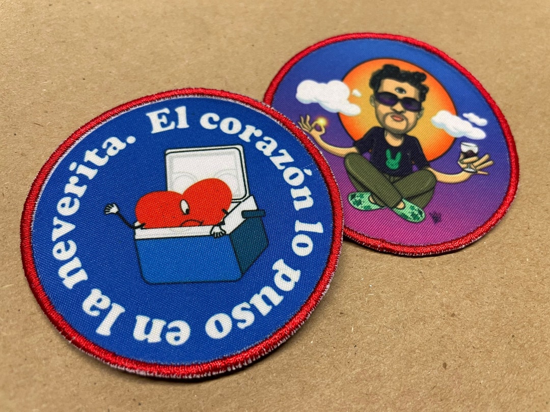 Bad Bunny Art Work Patches Ready Iron On. Conejo Malo Parches - Etsy