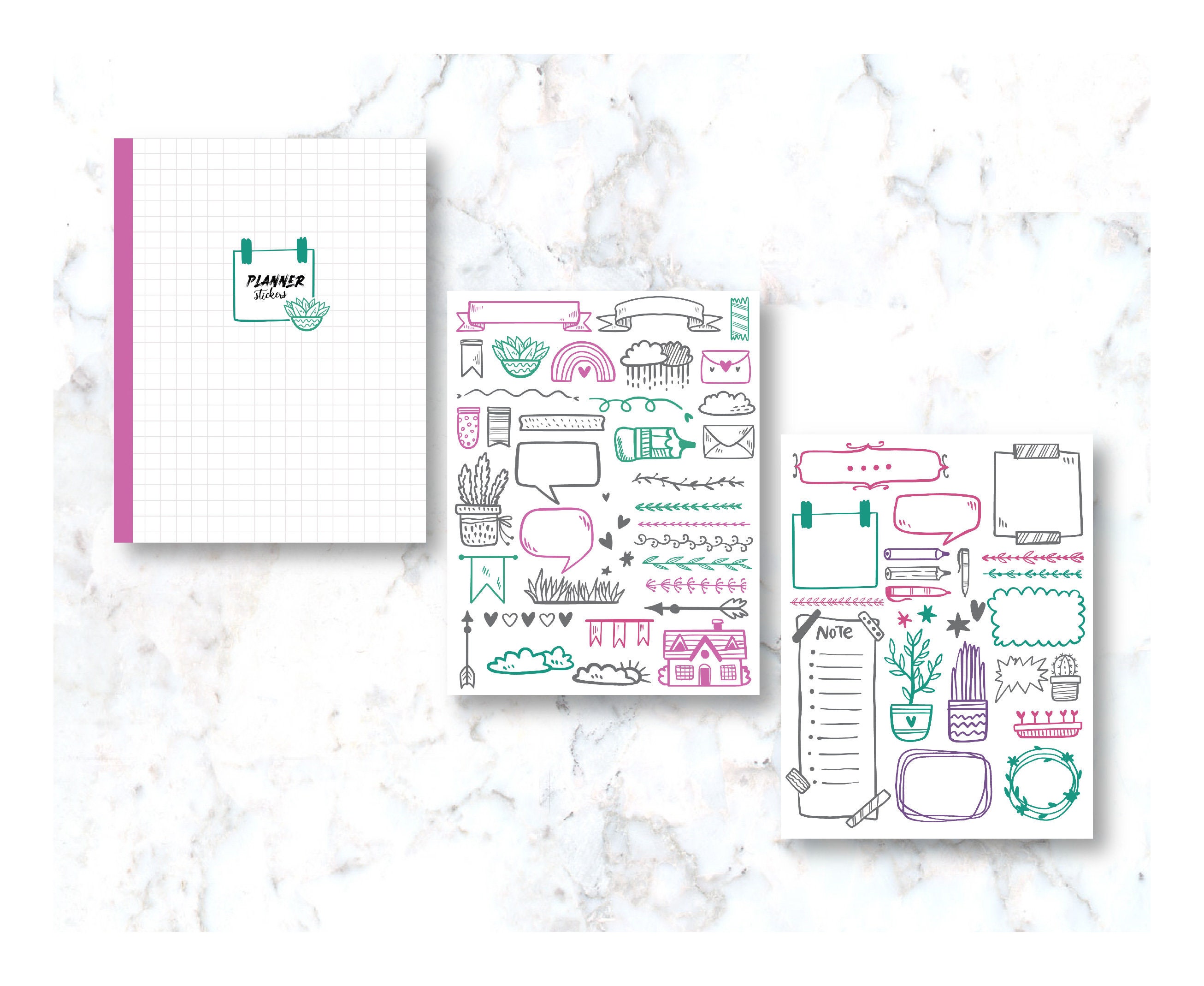 COD30 Goodnotes Stickers/aesthetic Digital Stickers / Goodnotes Pre ...