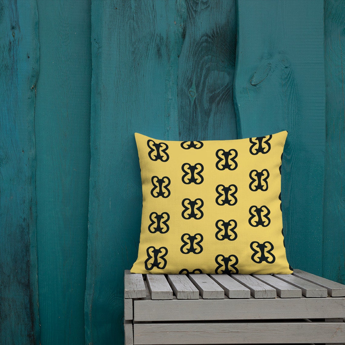 Adinkra Symbol Pempamsie Pillow | Etsy
