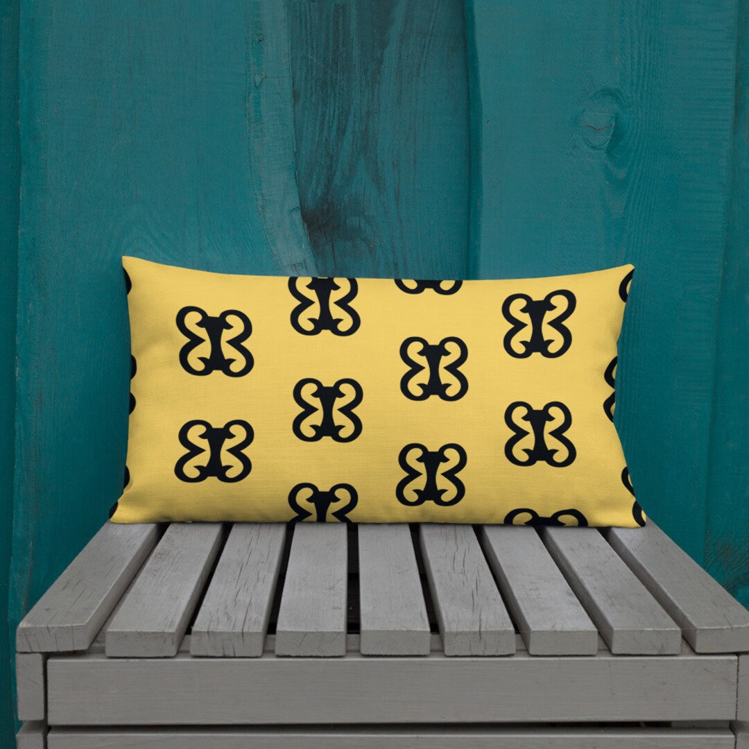 Adinkra Symbol Pempamsie Pillow - Etsy