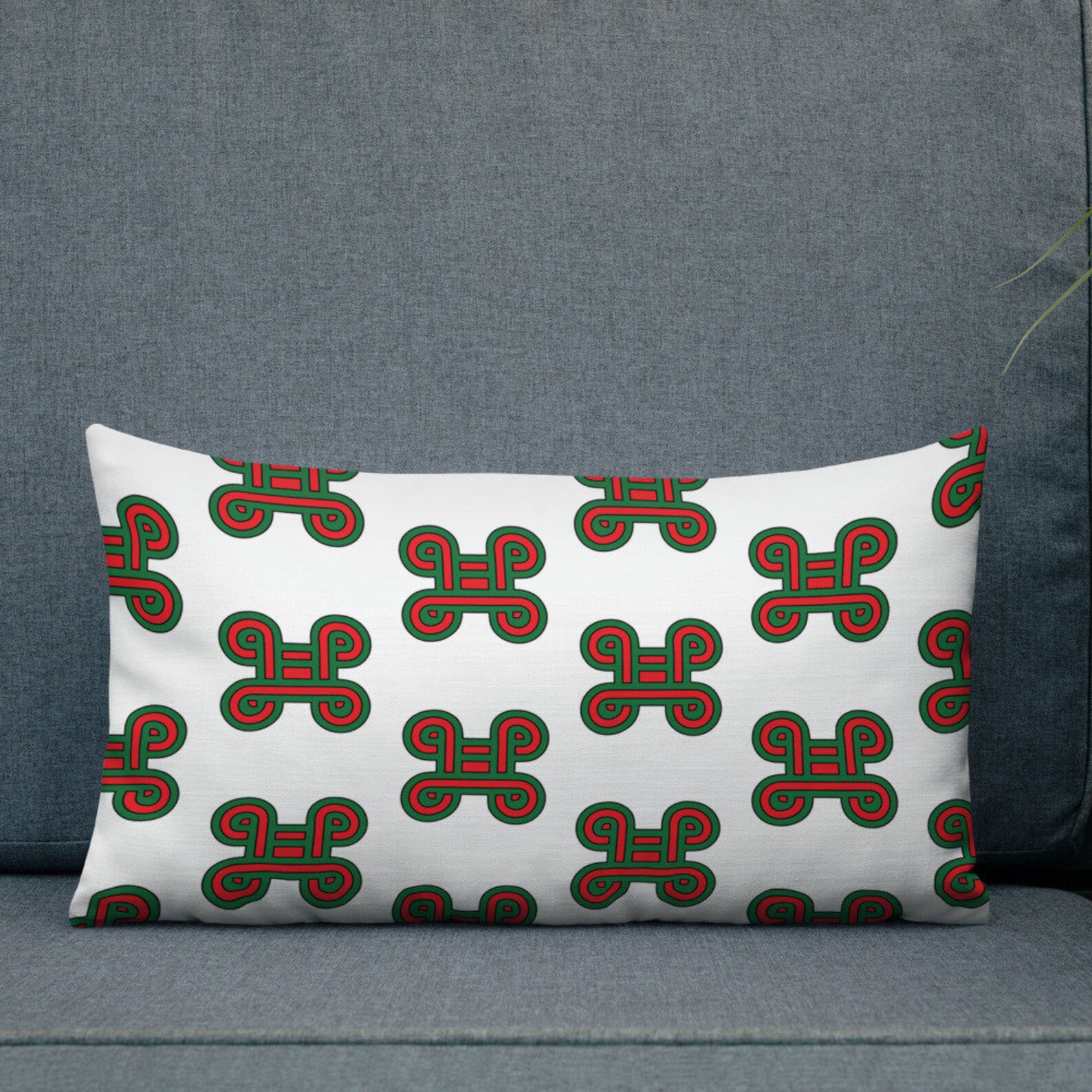 Adinkra Mpatapo Knot of Pacification/reconciliation Symbol Pillow - Etsy