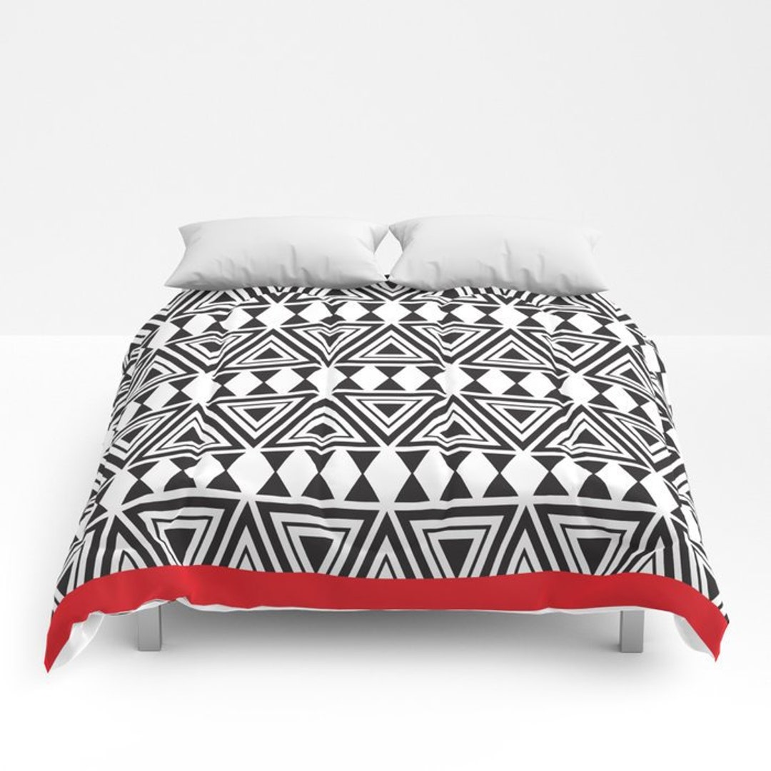 Afrocentric Geo Bespoke Comforters - Etsy
