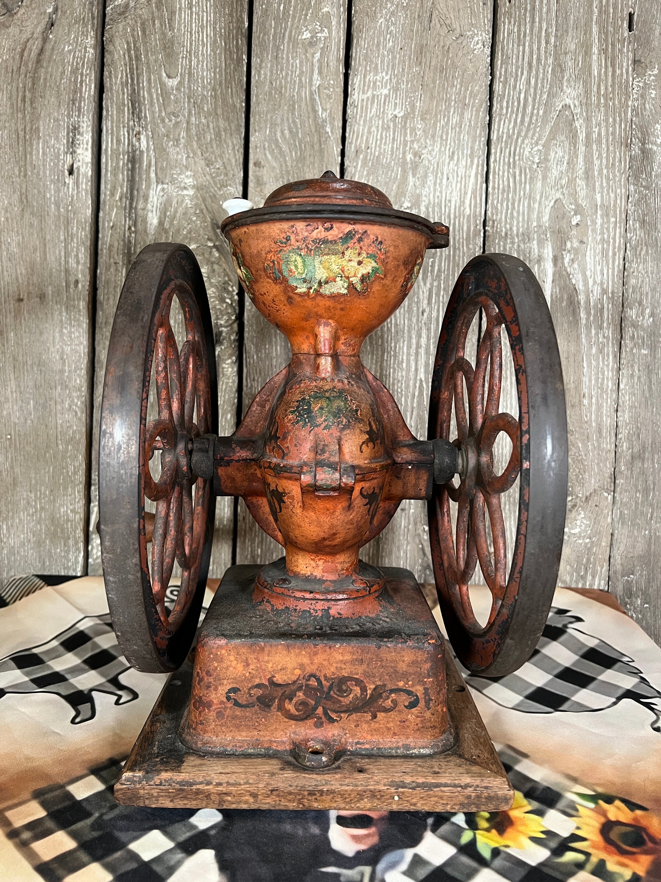 1800s American Enterprise No. 3 Double Wheel Coffee Grinder - Etsy