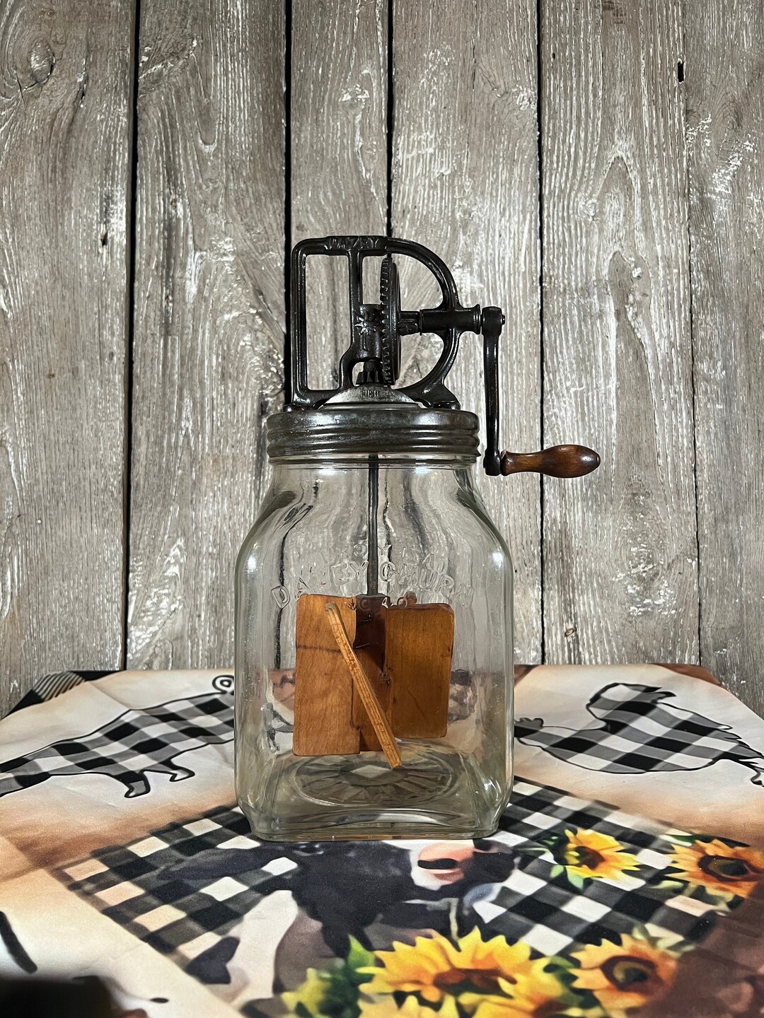 Rare Dazey Butter Churn No 40 W/daisy Flower on Bottom - Etsy