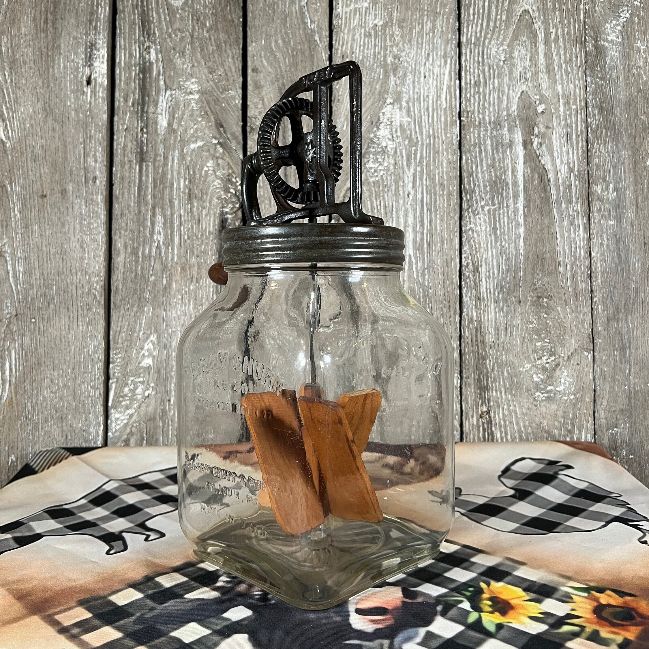 Rare Dazey Butter Churn No 40 W/daisy Flower on Bottom - Etsy