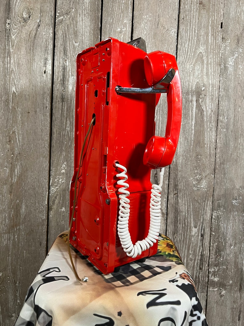 Vintage Automatic Electric 3-slot Rotary Dial Pay Phone Model D-780707 ...