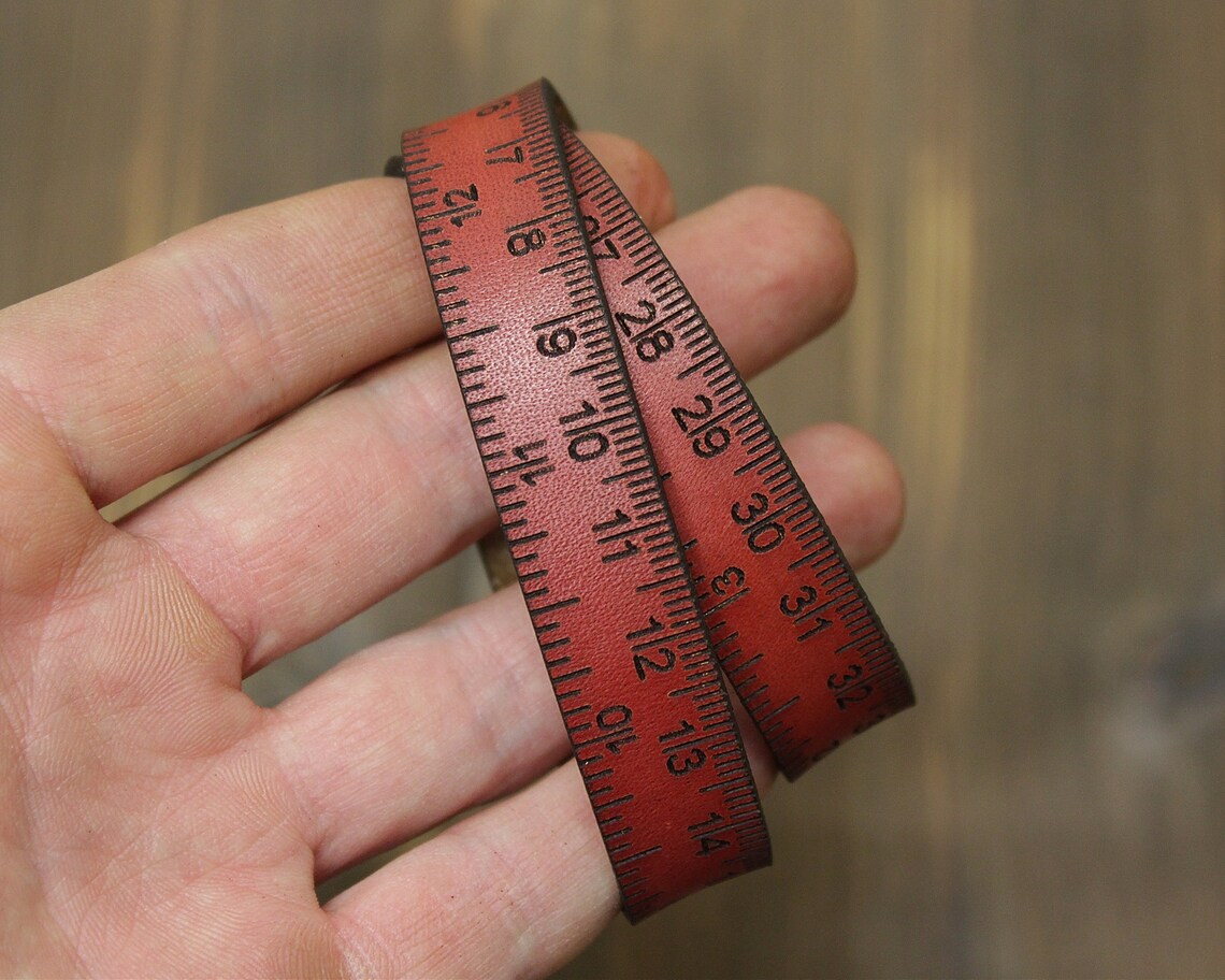 WRIST RULER BRACELET Ruler Bracelet Double Wrap Ruler | Etsy