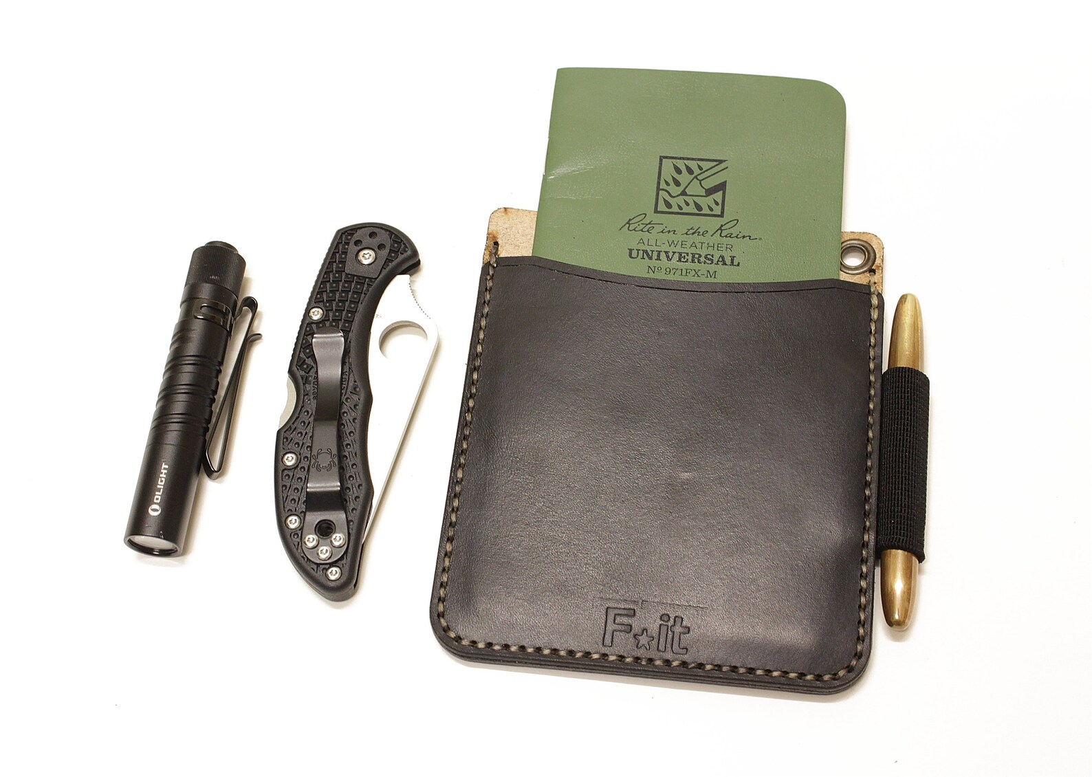 Black Notebook EDC Caddy Edc Organizer Everyday Carry - Etsy