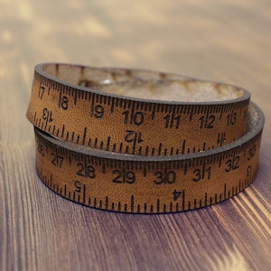 WRIST RULER BRACELET, Ruler Bracelet, Double Wrap Ruler Bracelet ...