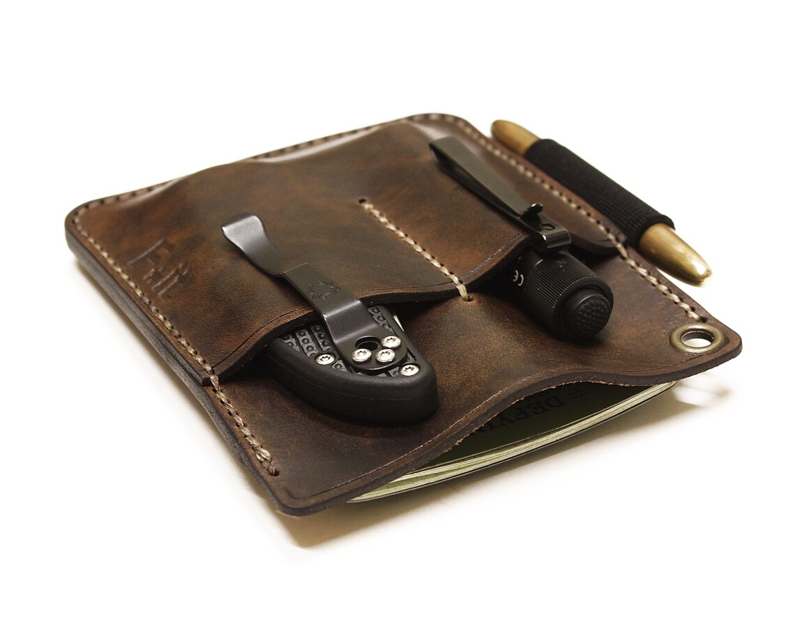 Red Notebook EDC Caddy Edc Organizer Everyday Carry - Etsy