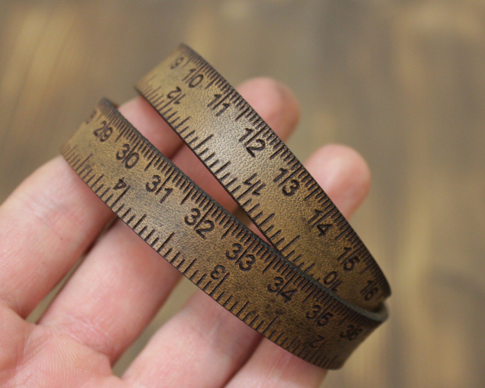 WRIST RULER BRACELET Ruler Bracelet Double Wrap Ruler - Etsy