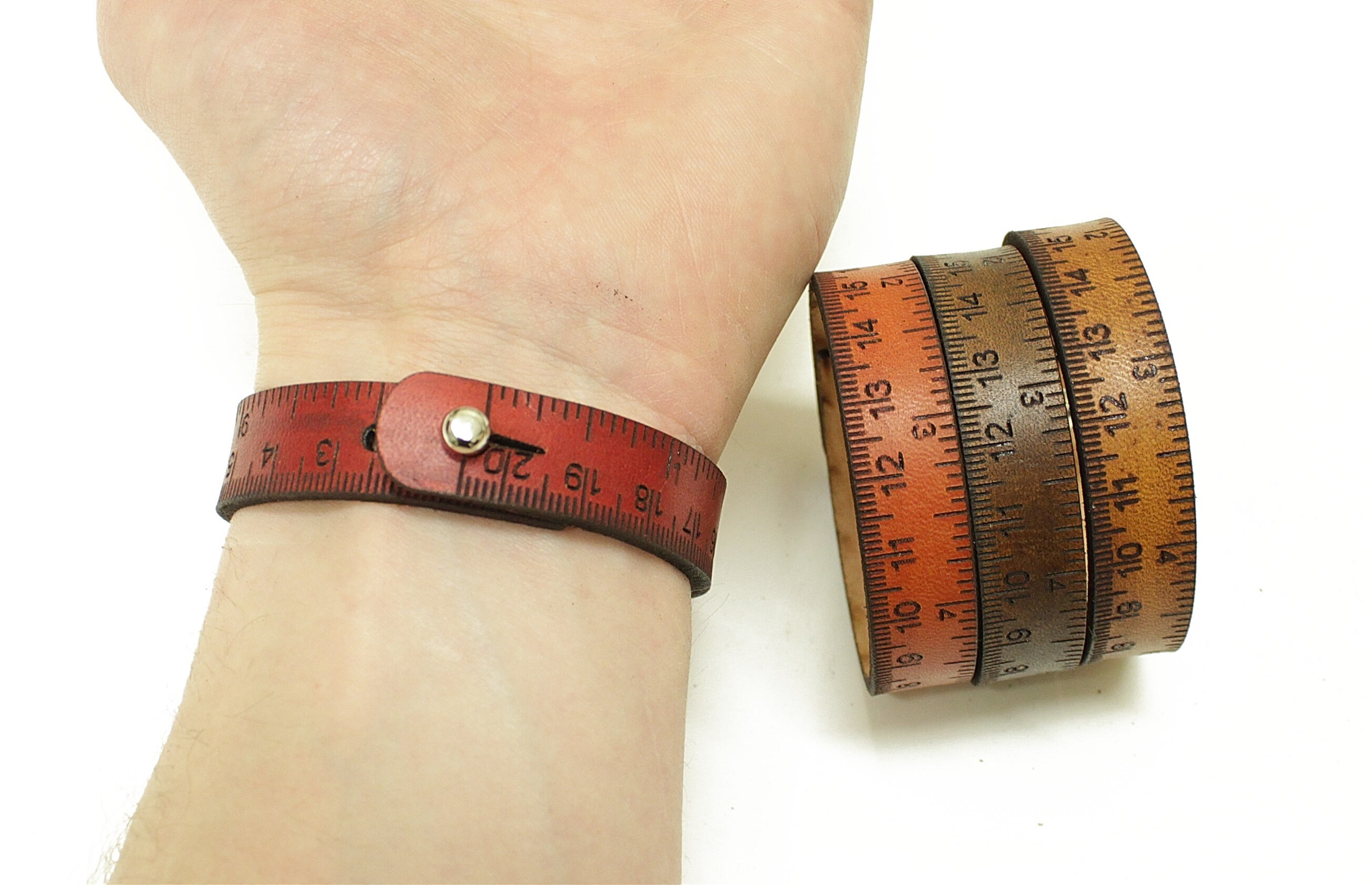 WRIST RULER BRACELET Ruler Bracelet Single Wrap Ruler - Etsy