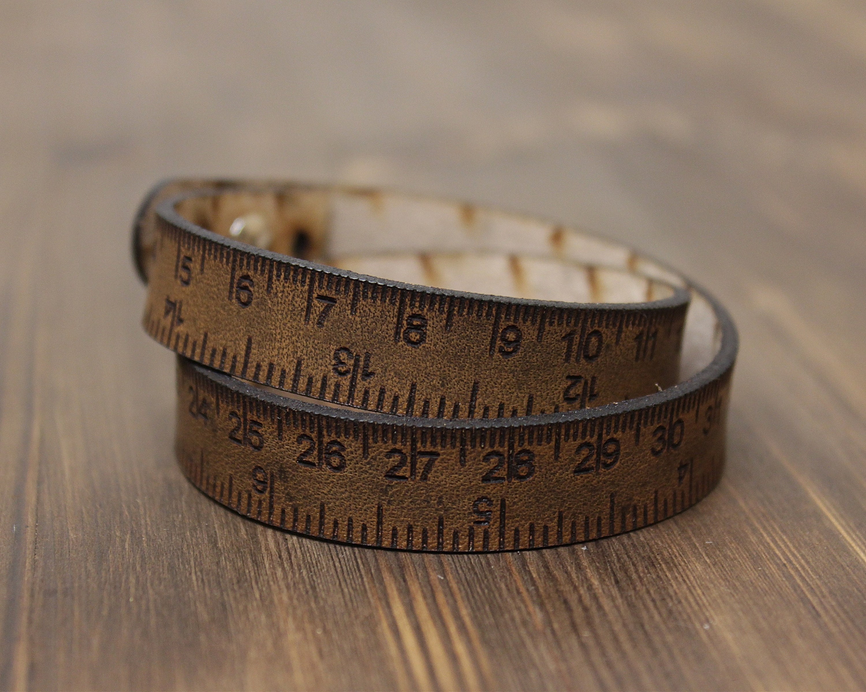 WRIST RULER BRACELET Ruler Bracelet Double Wrap Ruler - Etsy